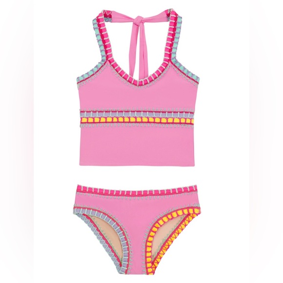 Pilyq | Swim | Luxury Pilyq Pink Kids Swim Set | Poshmark